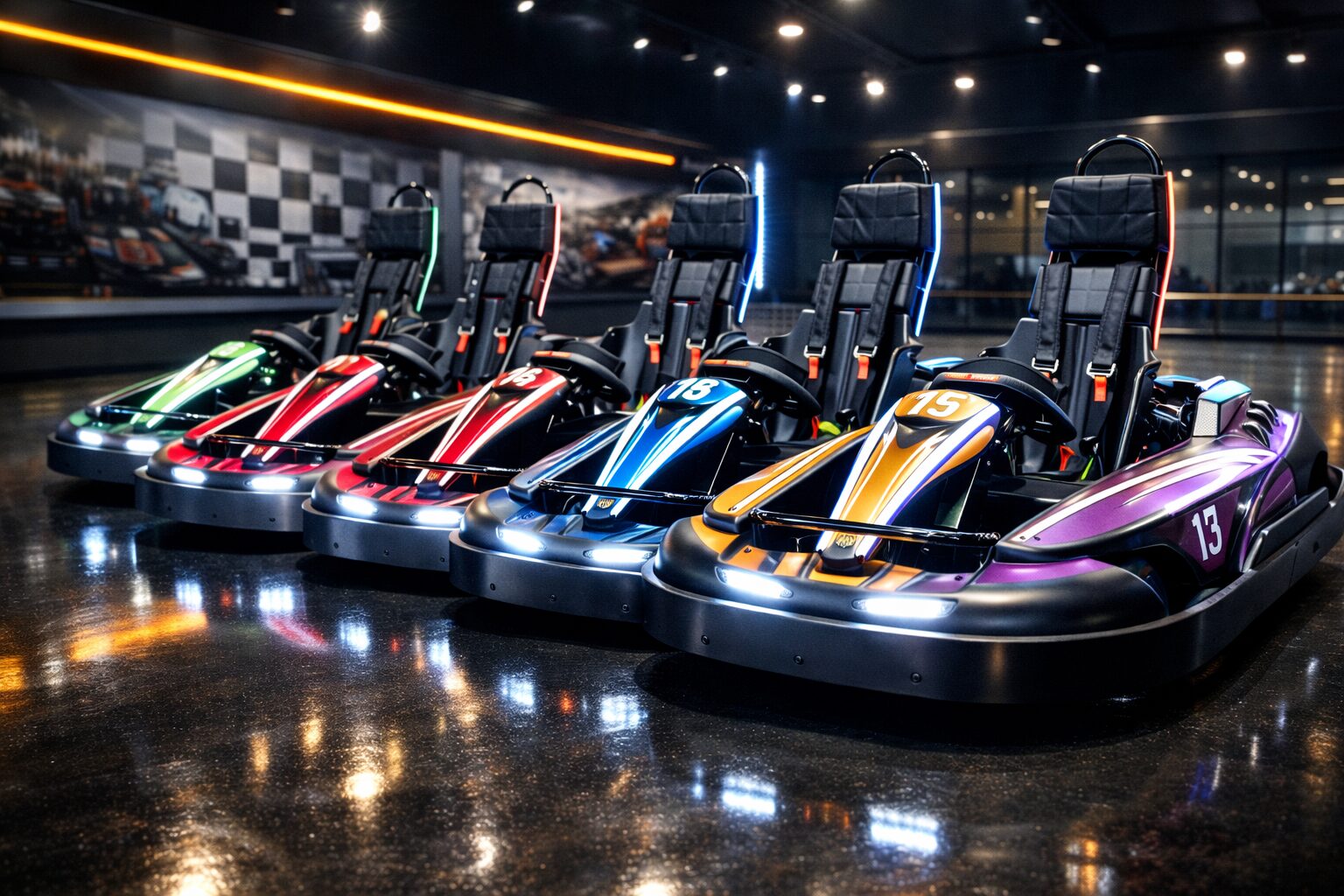 Model E Hits the Ground at New Indoor Race Track - USARaceKarts
